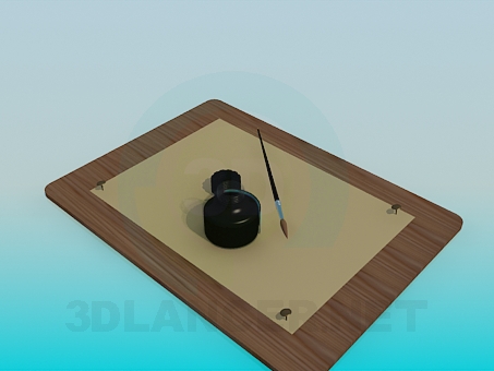 3d model Drawing Kit | 8802 | 3dlancer.net