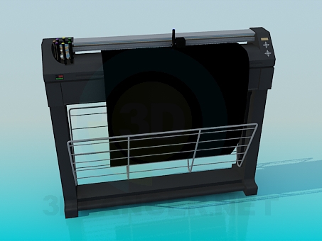 3d model Plotter | 8807 | 3dlancer.net