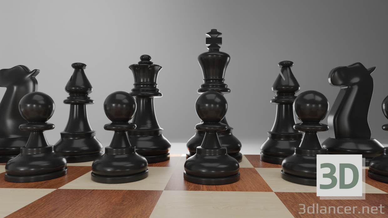 3d model Chess chess | 61808 | 3dlancer.net