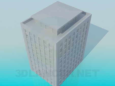 3d model High-rise building | 4827 | 3dlancer.net