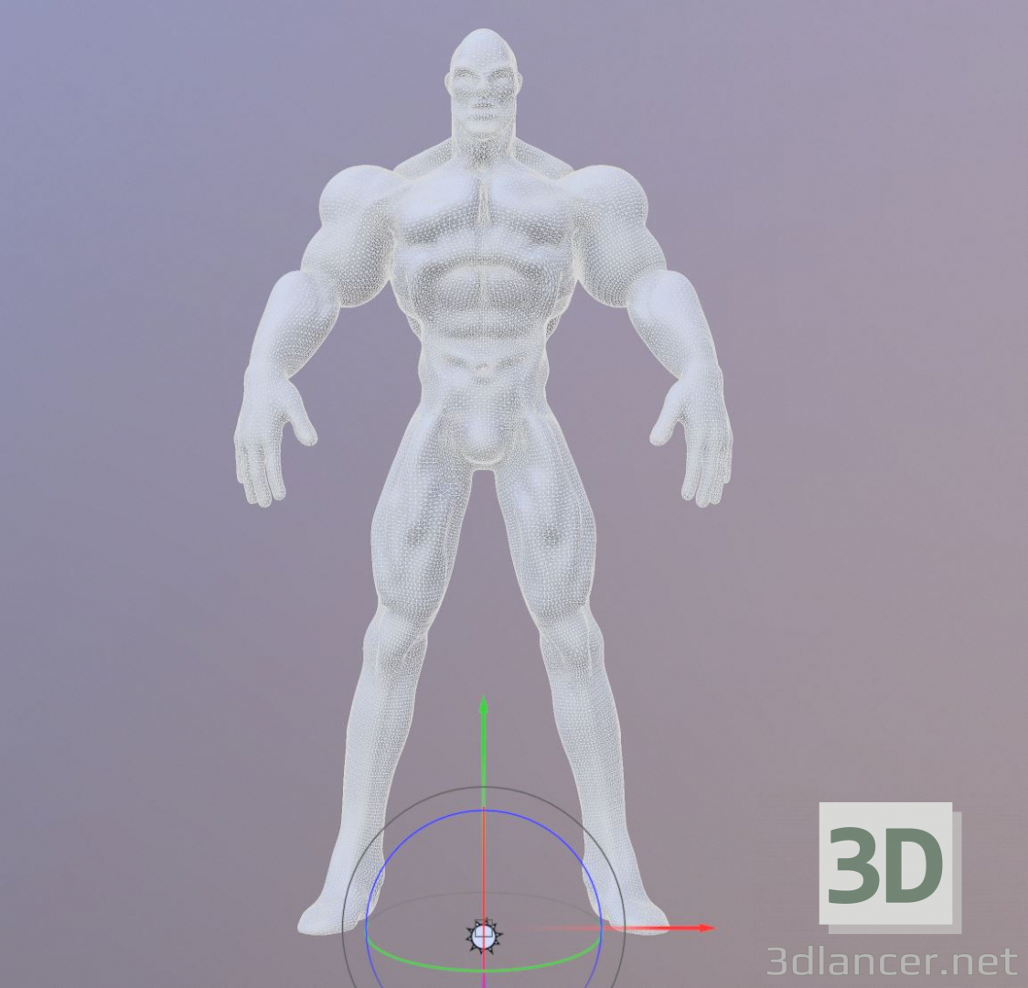 3d model Strongman | 69827 | 3dlancer.net