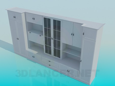 3d model Cabinet in the living room | 2835 | 3dlancer.net