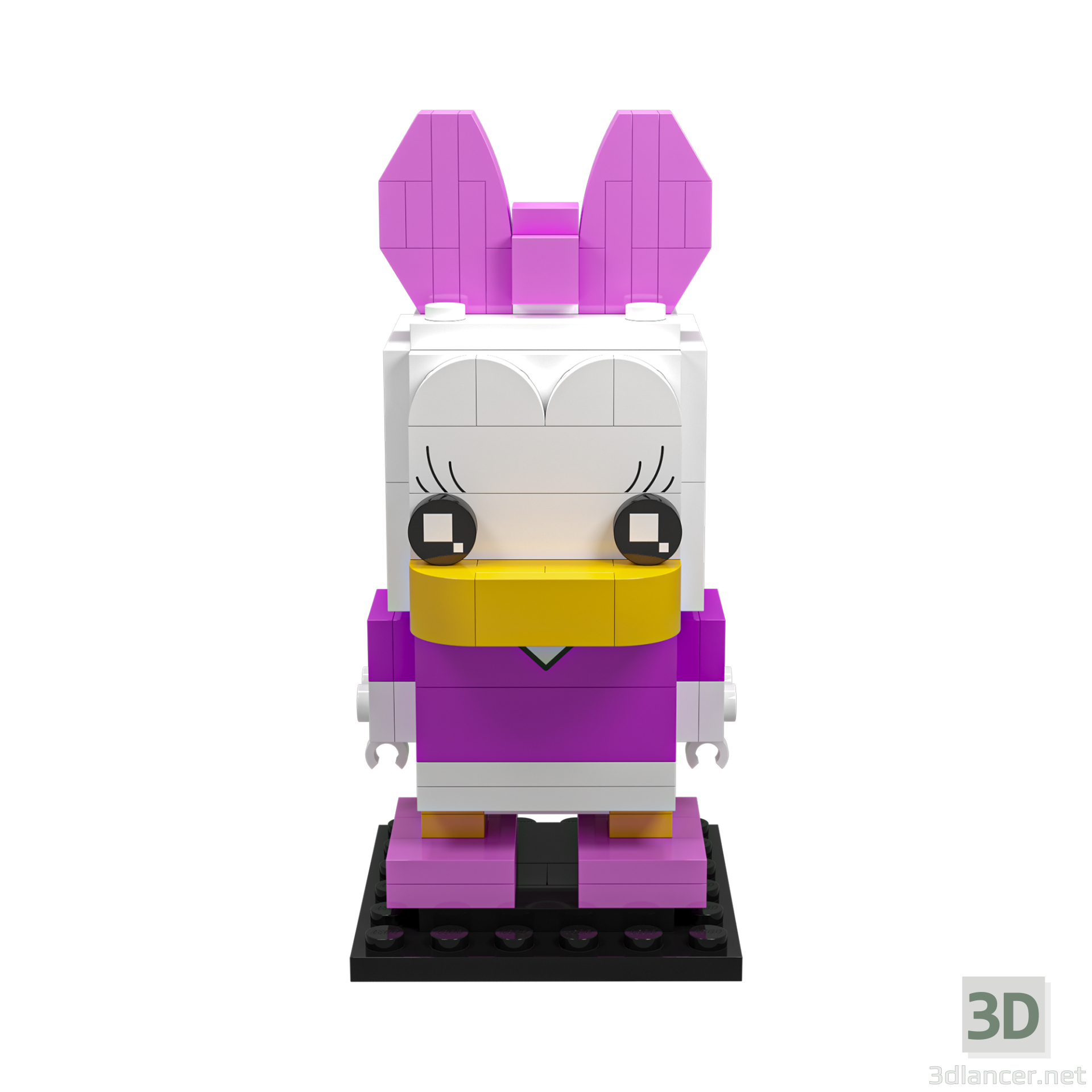 Modèle 3D Lego Daisy Canard | 92836 | 3dlancer.net
