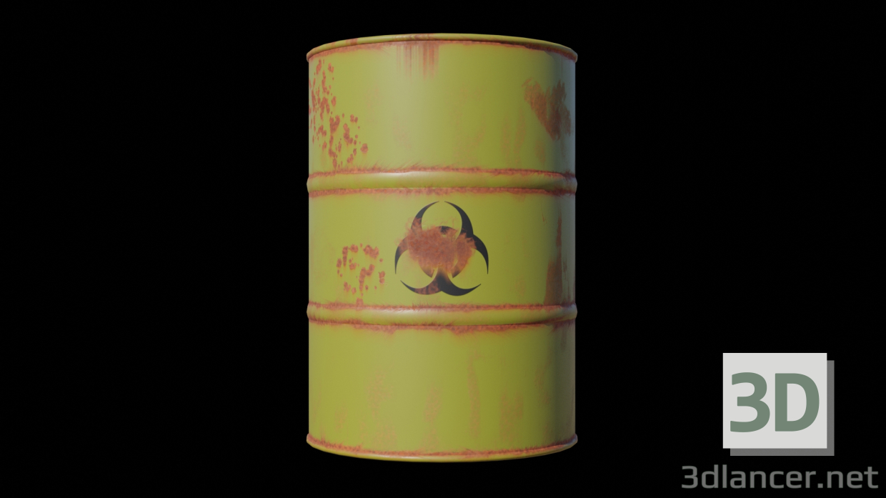 3d model Pack of barrels v1_Rust part 1 | 98842 | 3dlancer.net