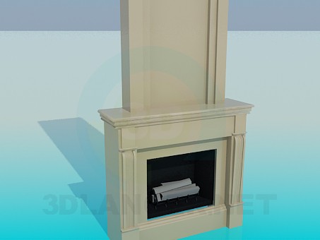 3d model Fireplace | 2857 | 3dlancer.net