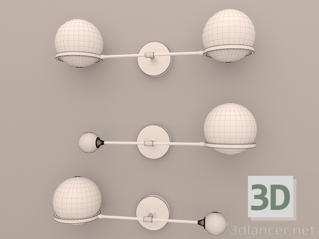 3d model Ceiling Light | 32858 | 3dlancer.net