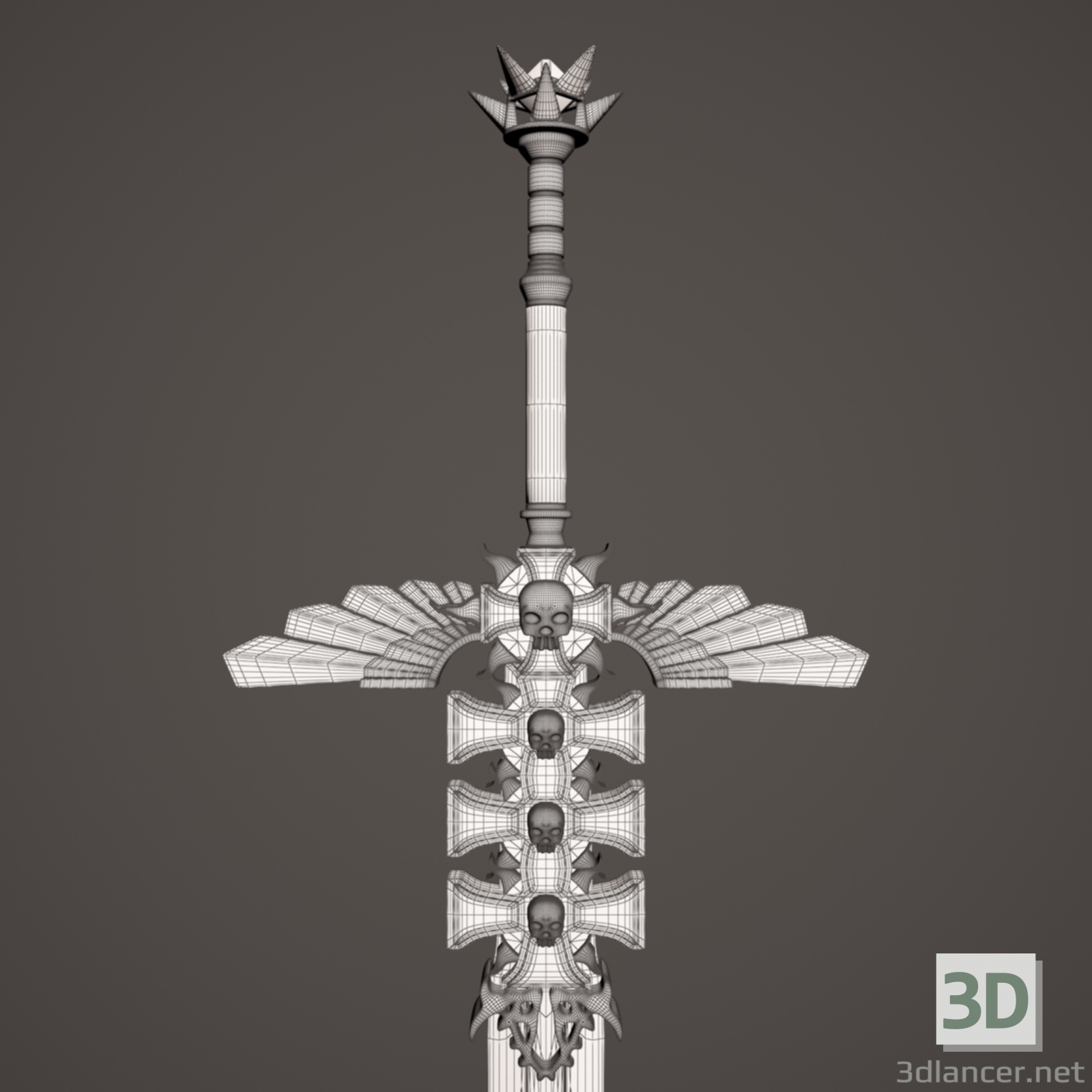 3d model Fantasy sword | 16086 | 3dlancer.net