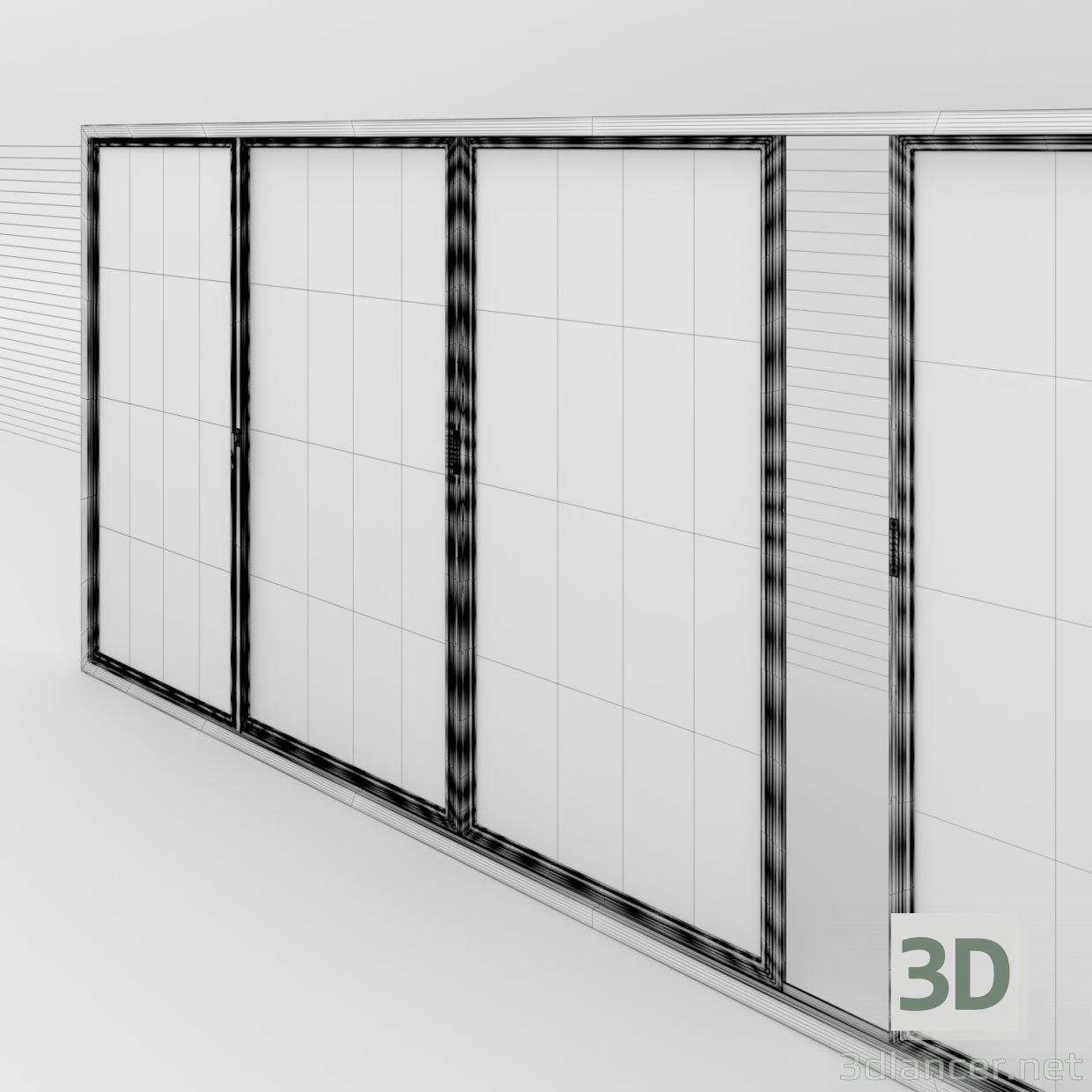 3d model Sliding window | 29867 | 3dlancer.net