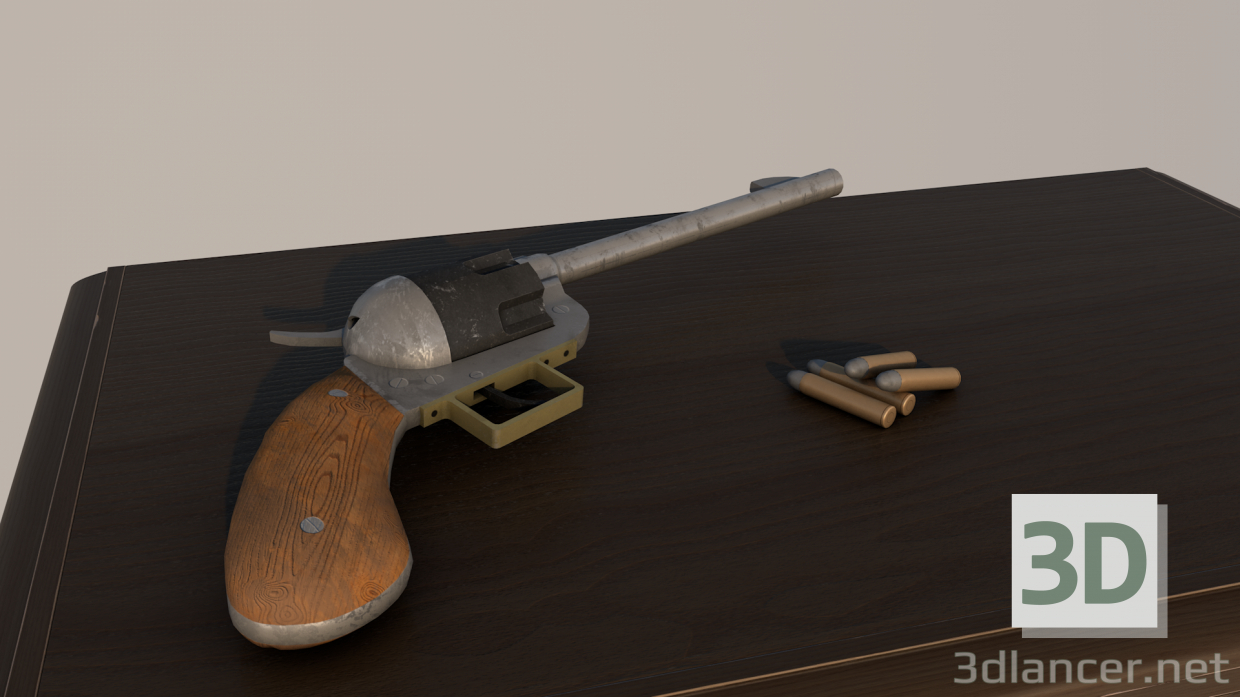 3d model Revolver | 43879 | 3dlancer.net