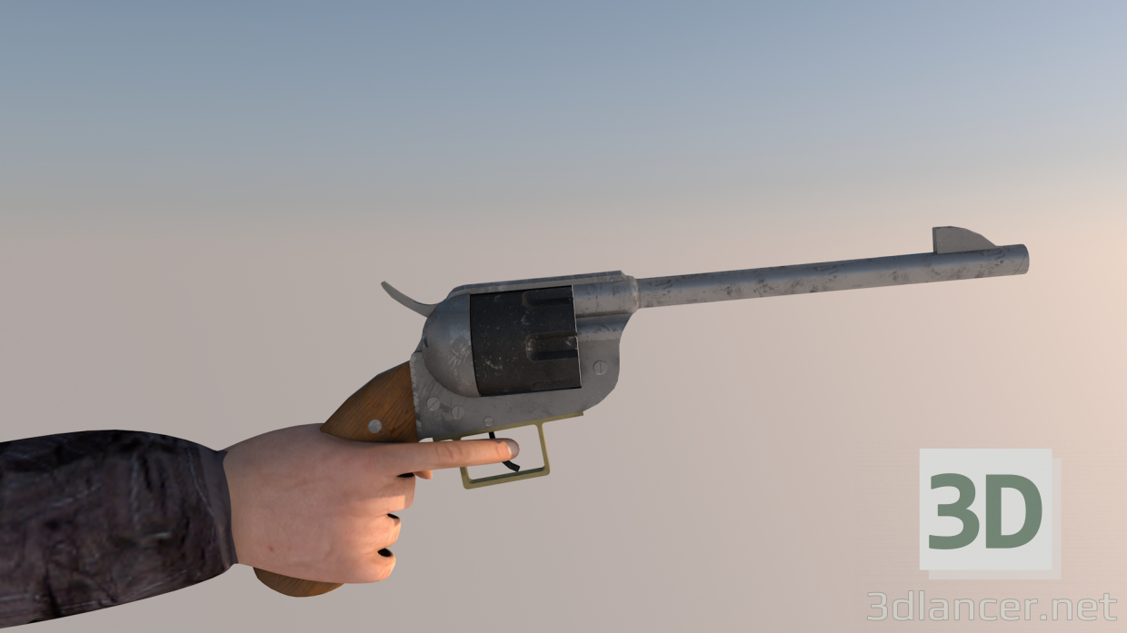 3d model Revolver | 43879 | 3dlancer.net