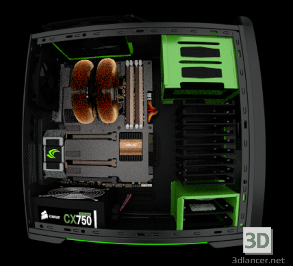 3d model PC | 36893 | 3dlancer.net