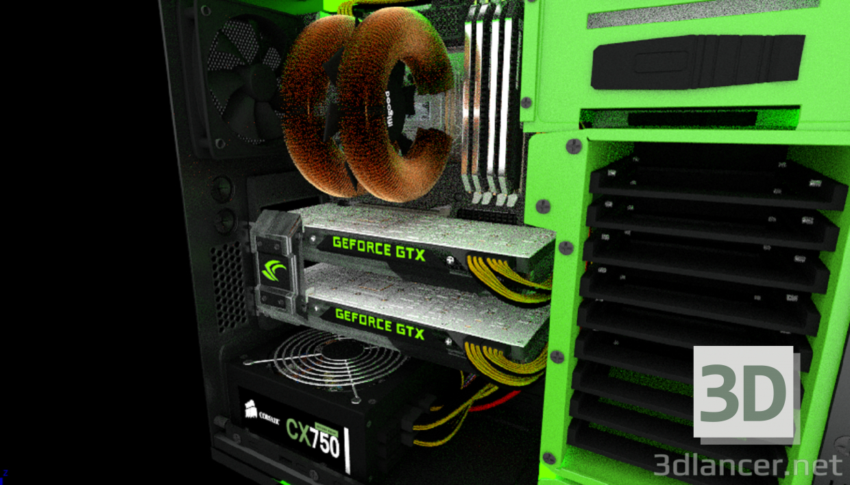 3d model PC | 36893 | 3dlancer.net