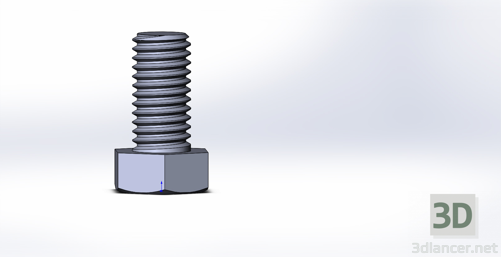 3d model Bolt М8х1,25L16 | 50897 | 3dlancer.net