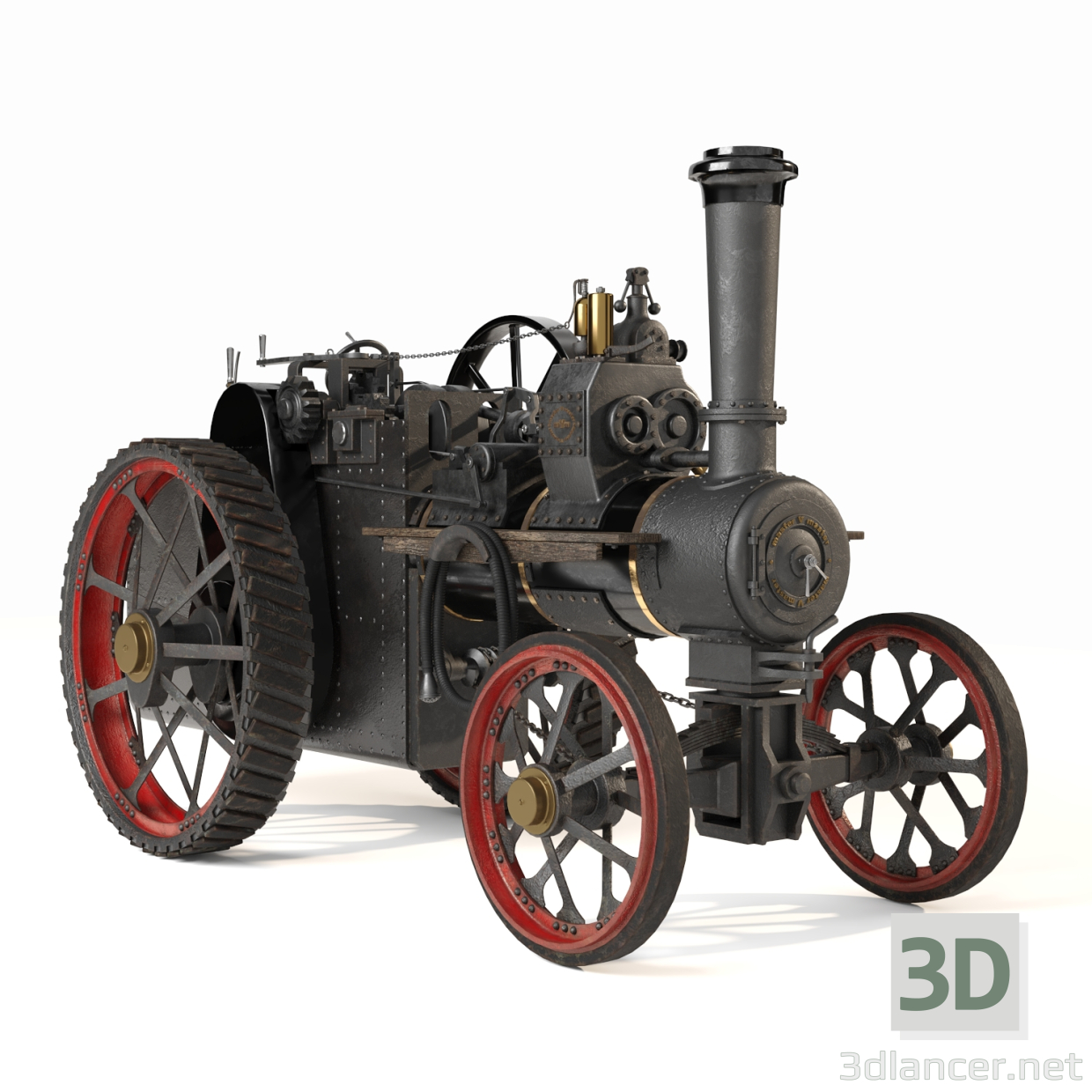 3d model Steam car | 90908 | 3dlancer.net
