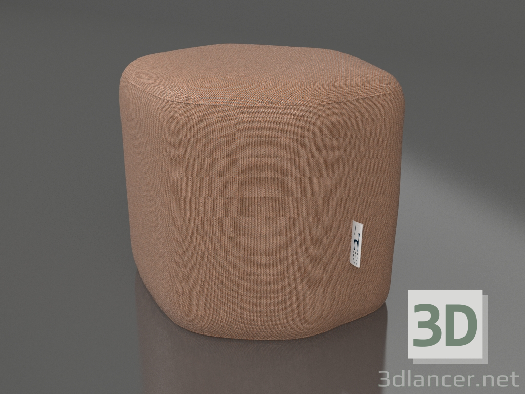 3d model Pouf (Terracotta) | 95091 | 3dlancer.net