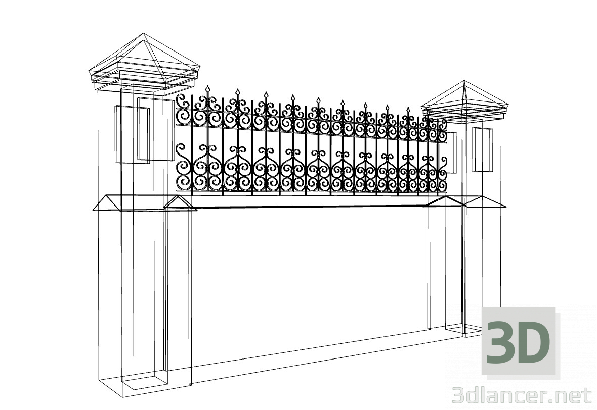 3d model Fencing | 72913 | 3dlancer.net