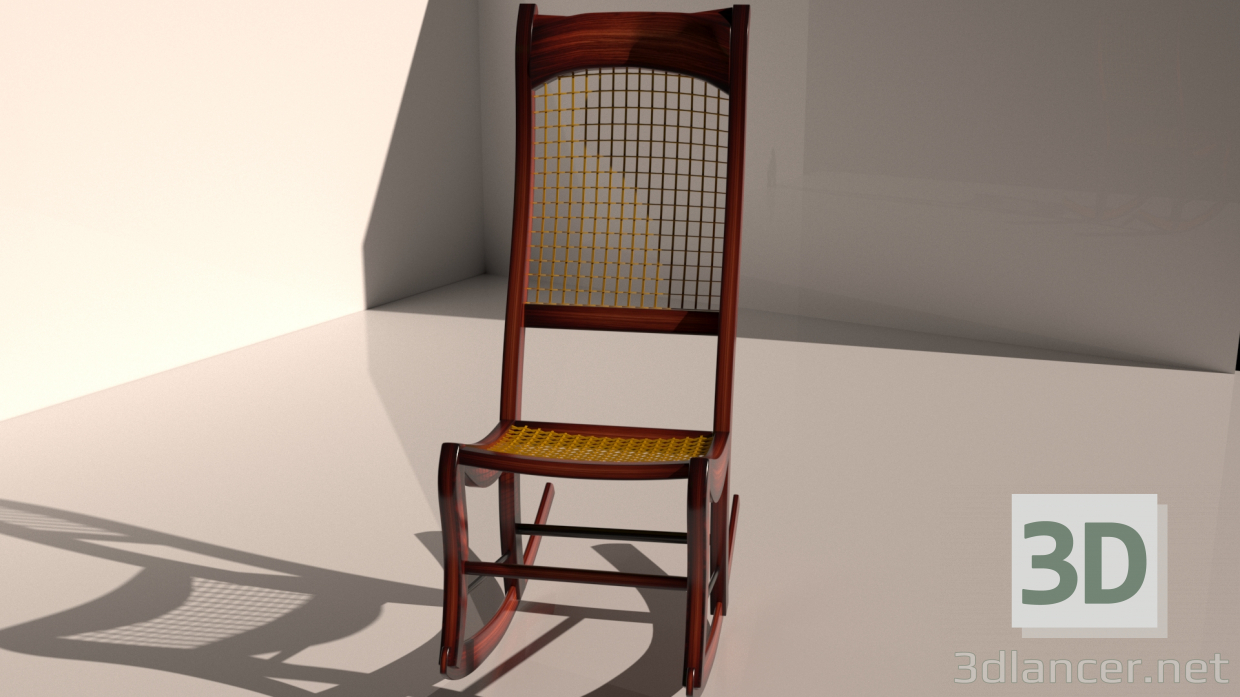 3d model Rocking chair. | 28918 | 3dlancer.net