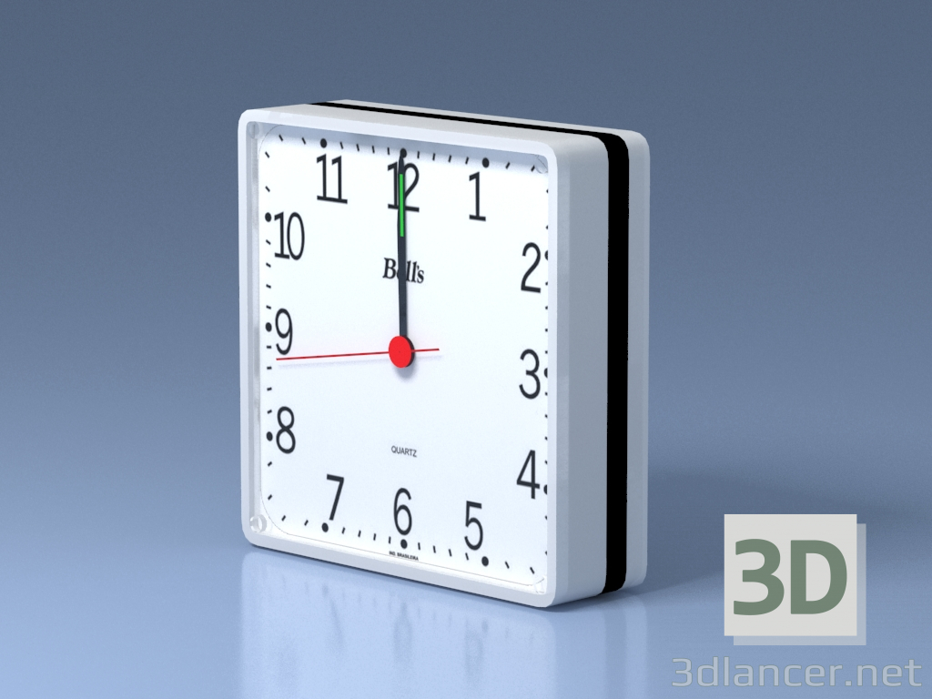 3d model clock | 31923 | 3dlancer.net