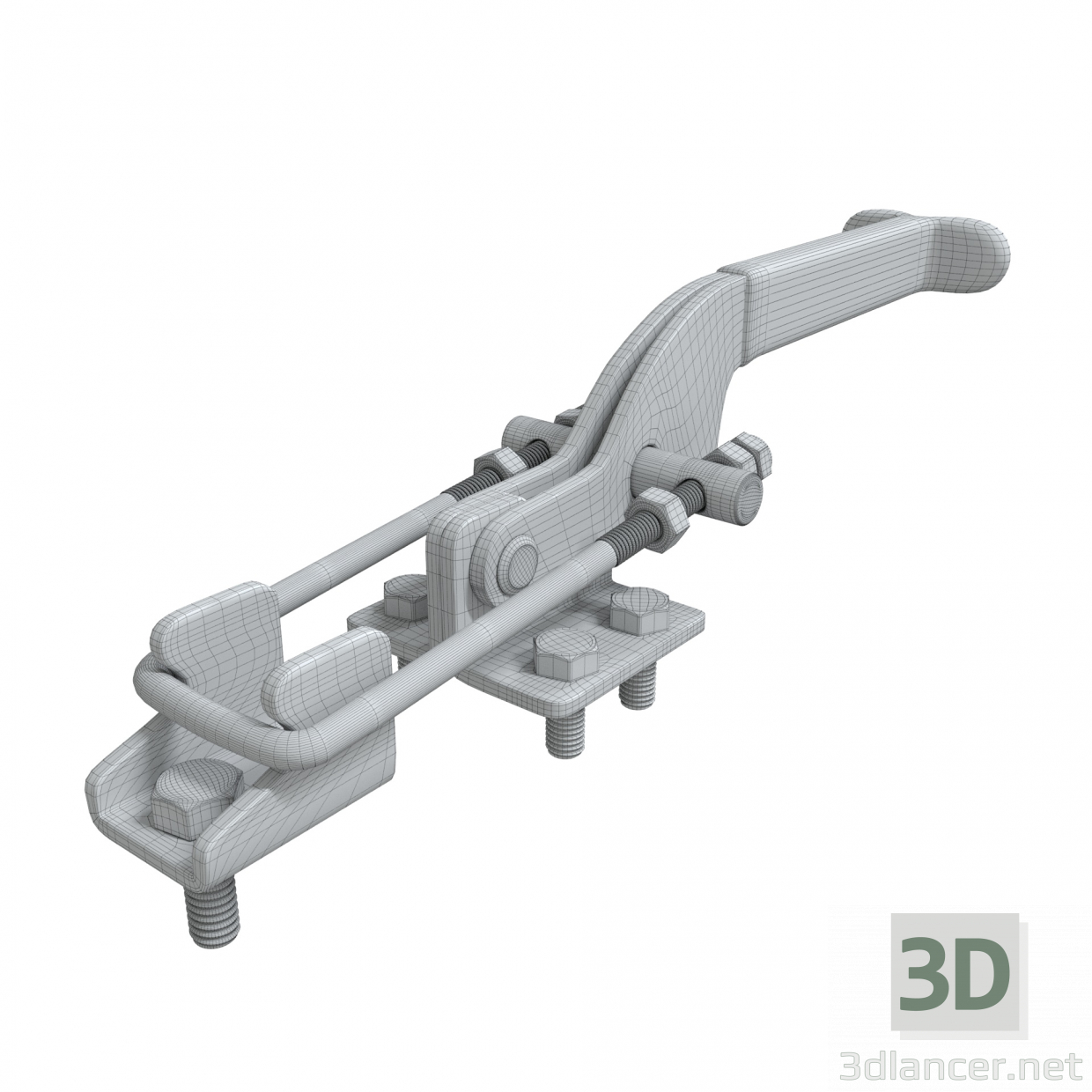 3d model mechanical clamp | 69940 | 3dlancer.net
