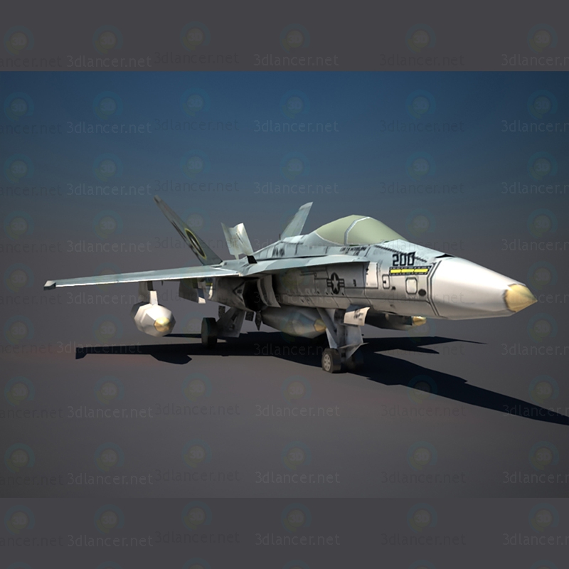 3d model Airplane F18 | 11941 | 3dlancer.net