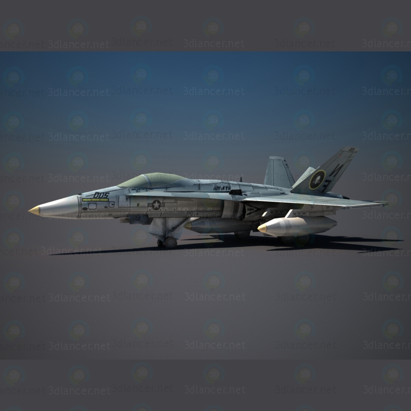 3d model Airplane F18 | 11941 | 3dlancer.net