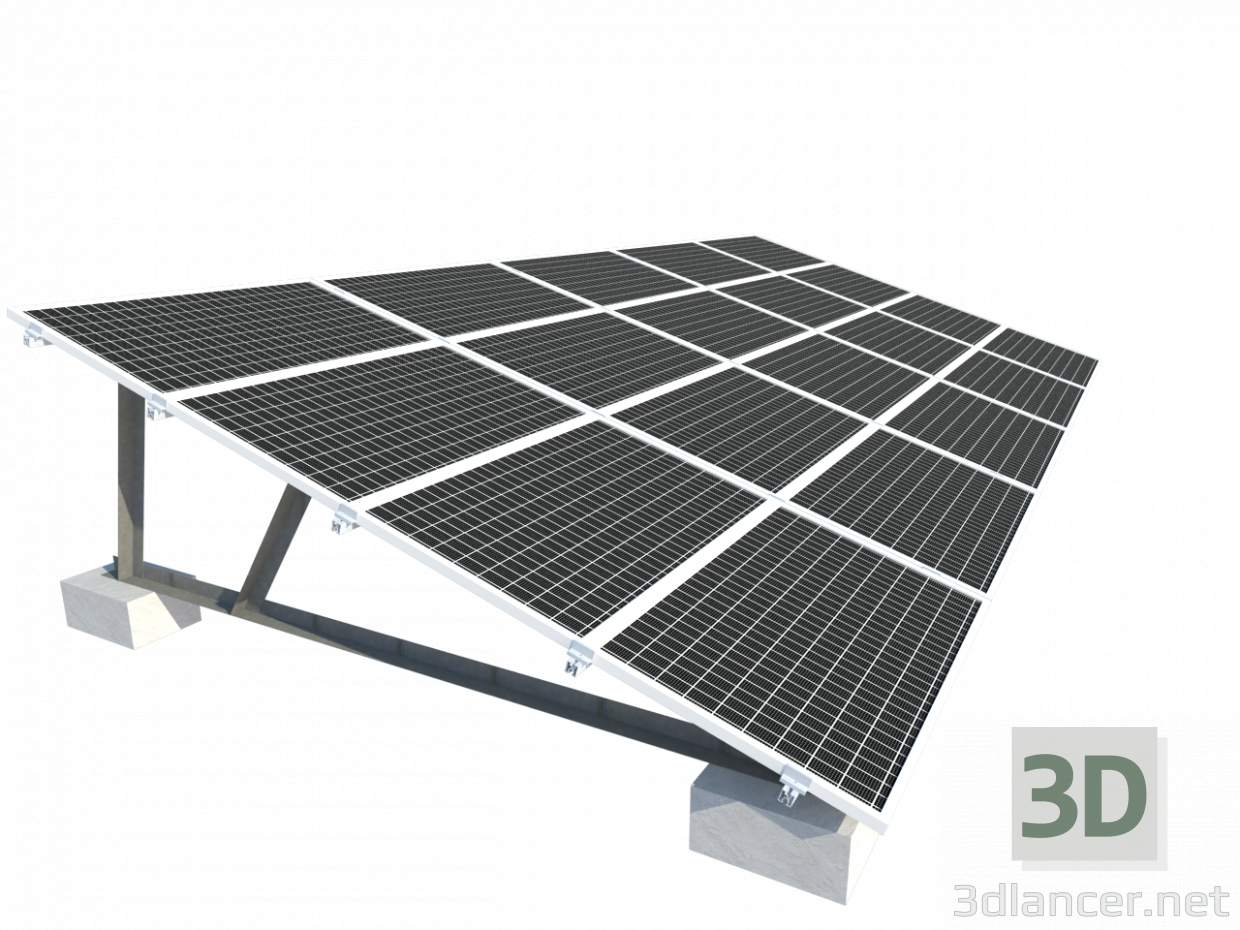 3d model Solar cell | 23944 | 3dlancer.net