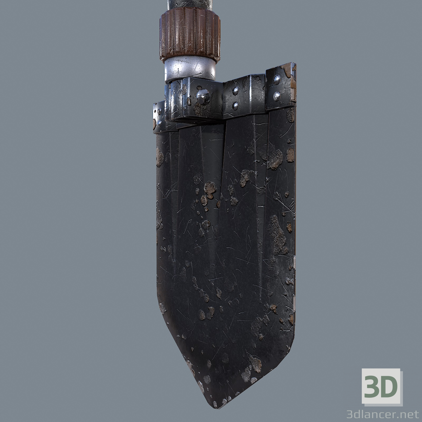 3d model German sapper shovel WW2 3d model | 50946 | 3dlancer.net