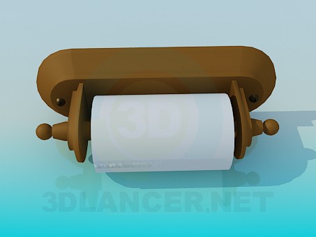 3d model Toilet paper holder | 7947 | 3dlancer.net