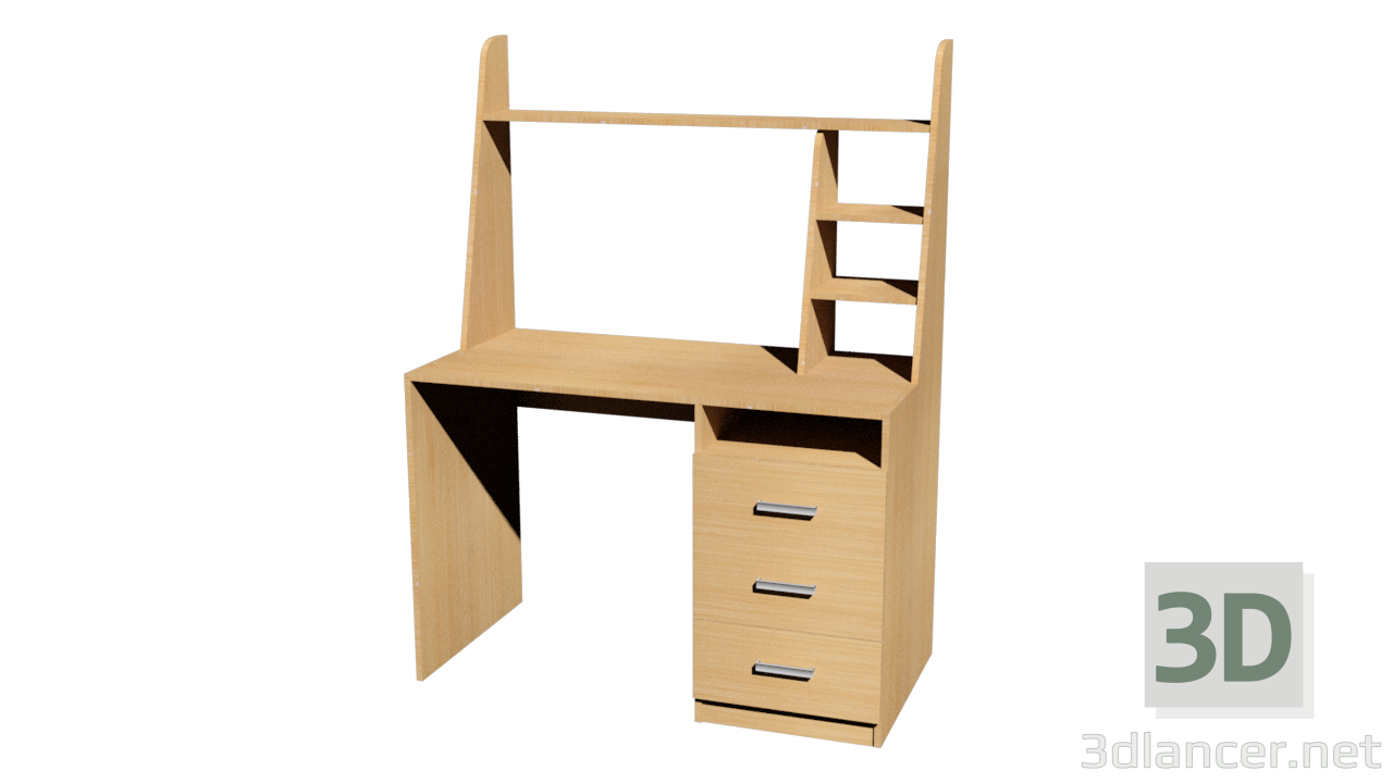 3d model Computer desk | 80954 | 3dlancer.net