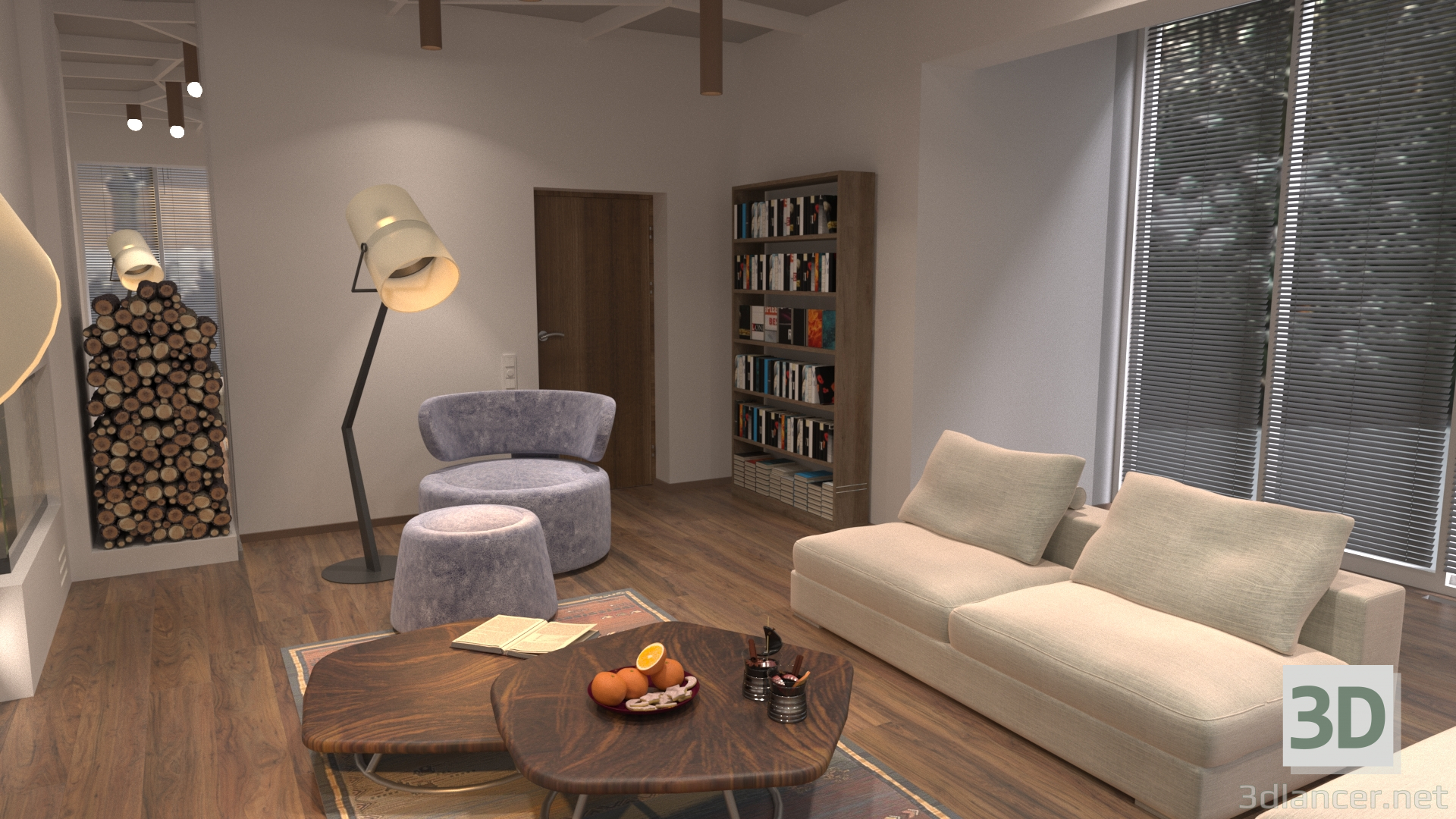 3d model modern interior | 38958 | 3dlancer.net