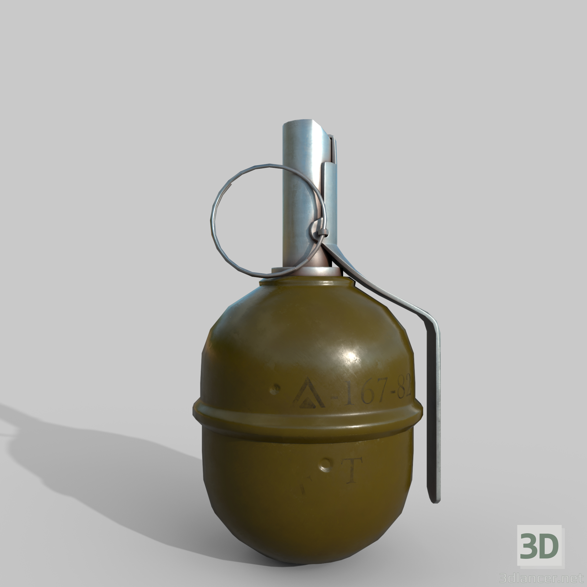 3d model Grenade RGD-5 | 84096 | 3dlancer.net
