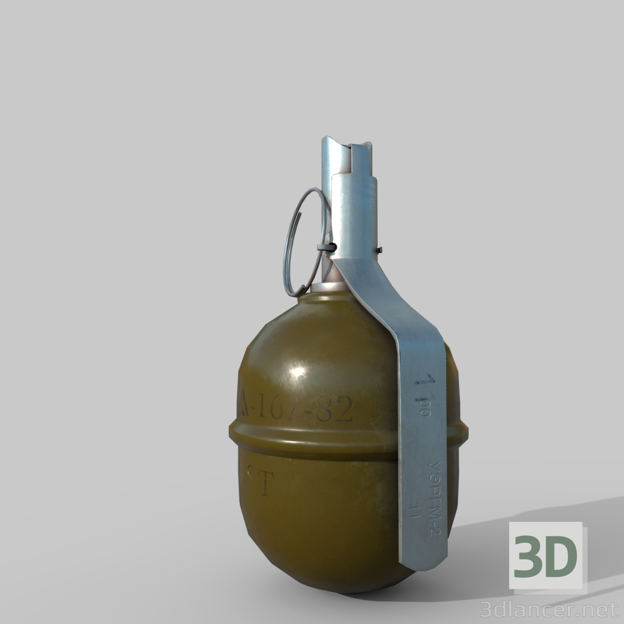 3d model Grenade RGD-5 | 84096 | 3dlancer.net