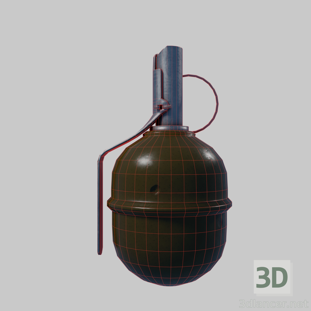 3d model Grenade RGD-5 | 84096 | 3dlancer.net