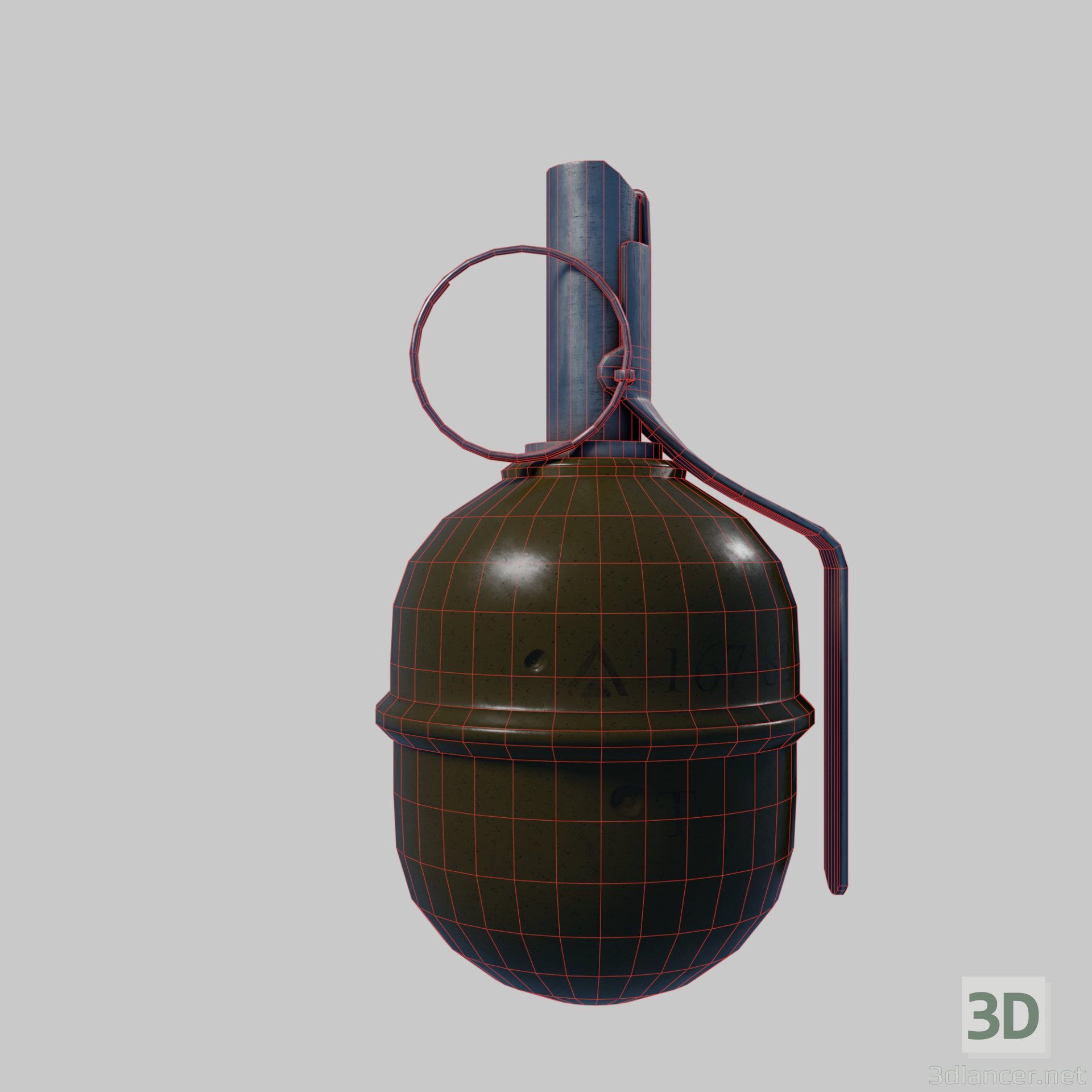3d model Grenade RGD-5 | 84096 | 3dlancer.net