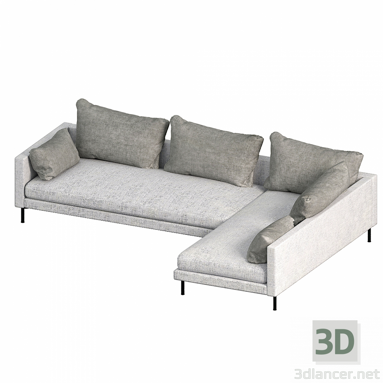 Modelo 3d Sofá plano | 68968 | 3dlancer.net