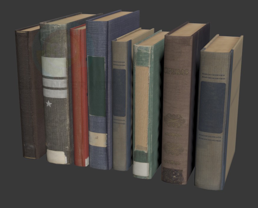 3d model old Books | 9968 | 3dlancer.net