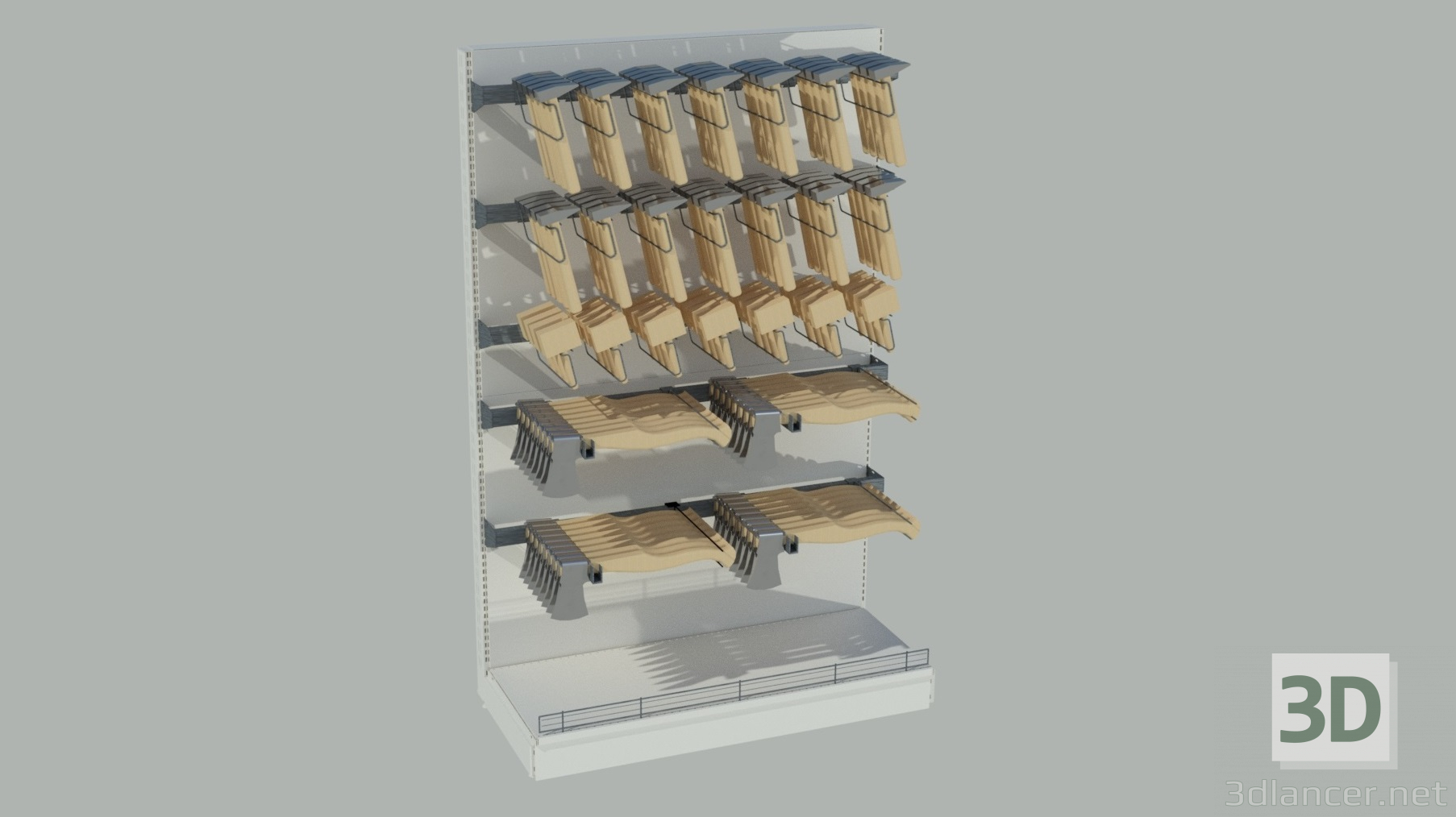 3d model shelf construction | 53989 | 3dlancer.net