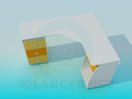 Modelo 3d Mesa angular | 4099 | 3dlancer.net