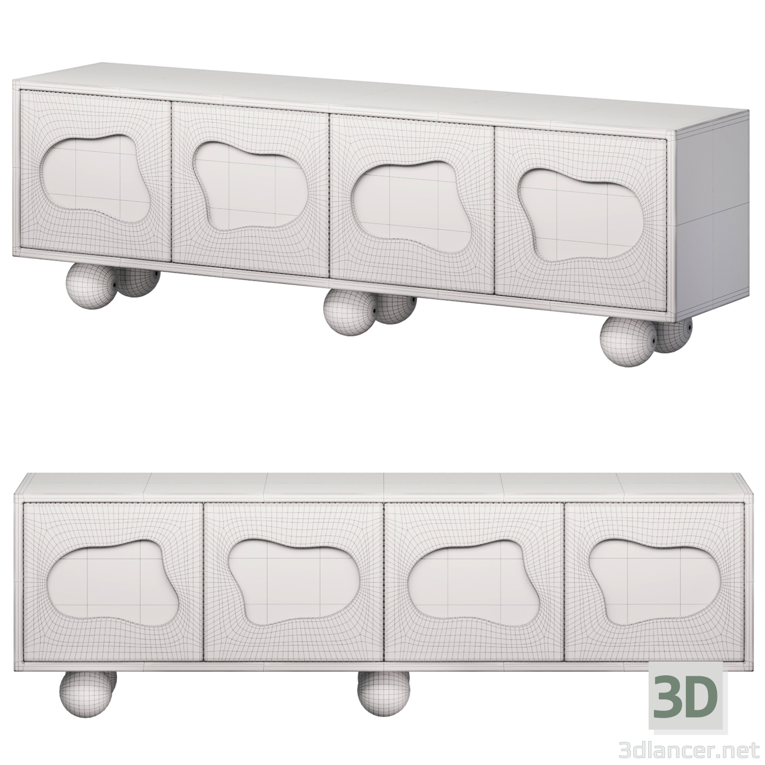 3d model Tv stand Kfsee Weibog | 84995 | 3dlancer.net