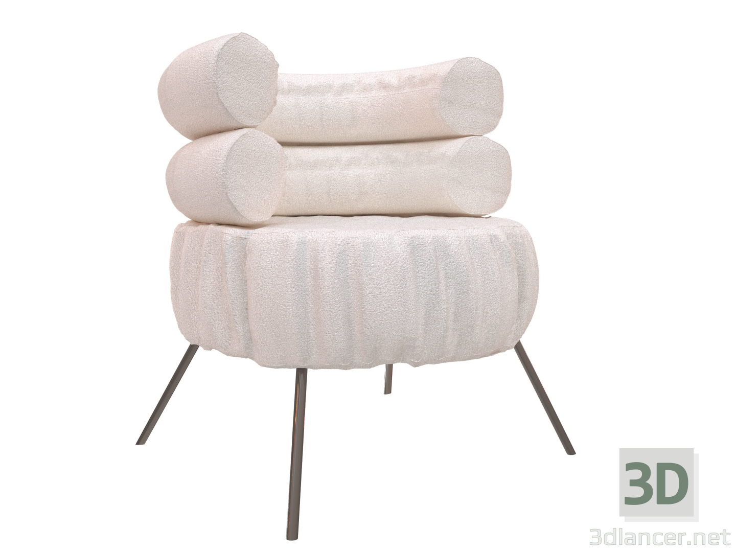 3d model Armchair | 78998 | 3dlancer.net