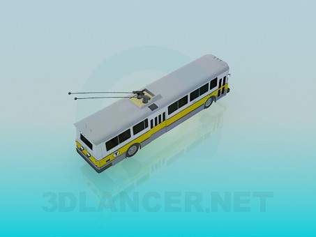 3d model Trolleybus | 3999 | 3dlancer.net